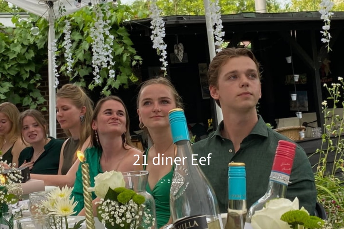21 diner Eef
