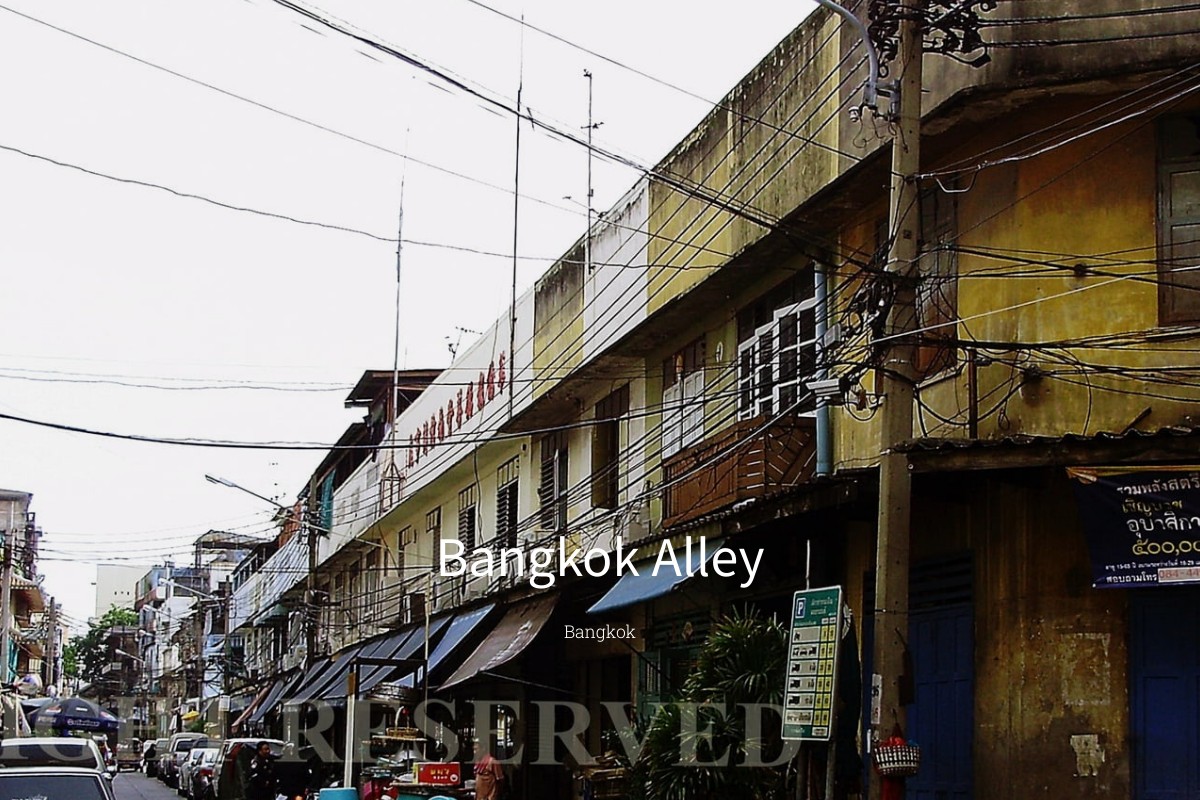 Bangkok Alley