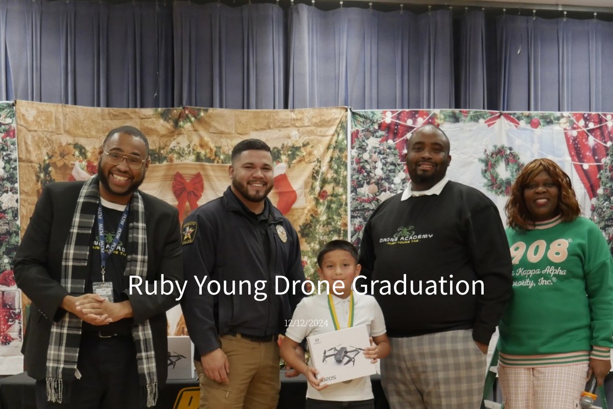 Ruby Young Drone Graduation