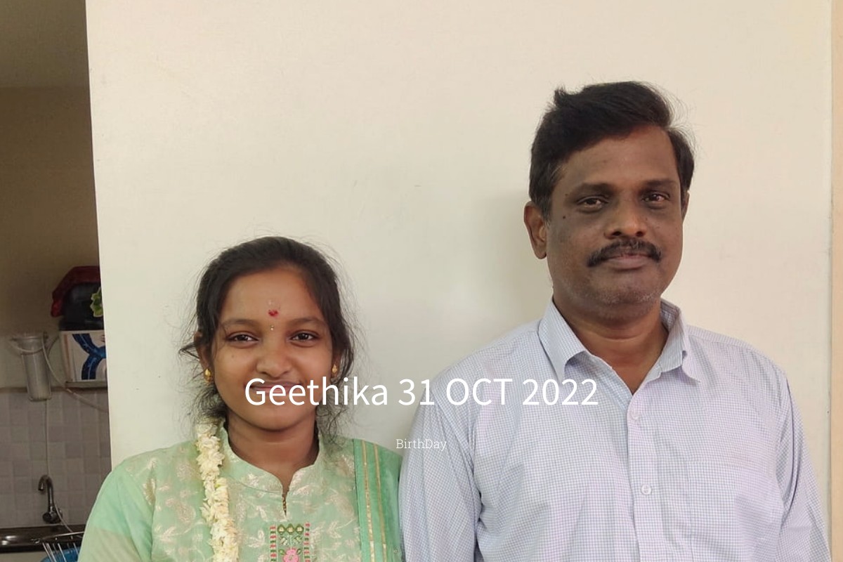 Geethika 31 OCT 2022
