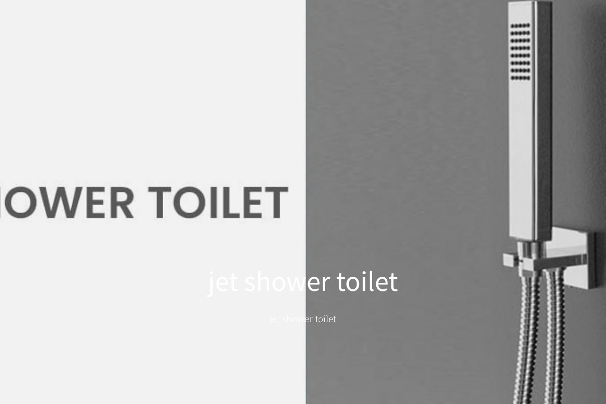 jet shower toilet