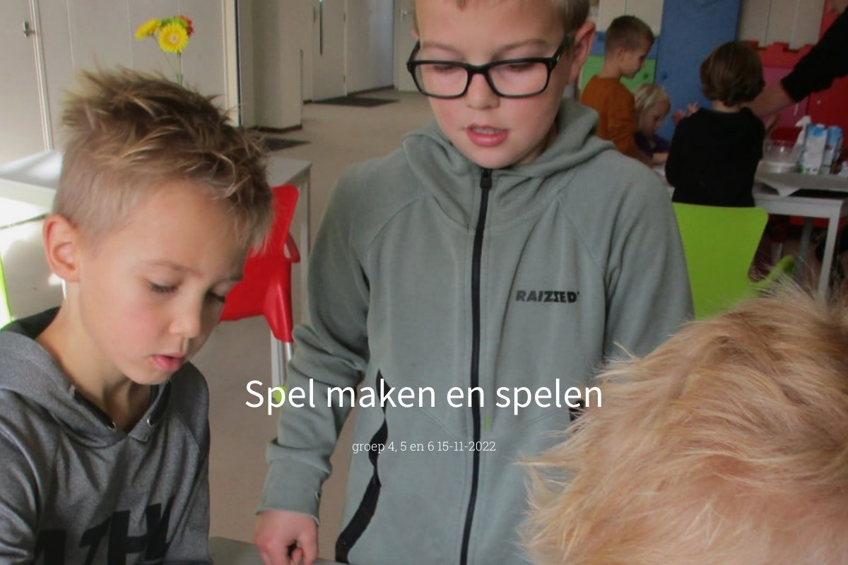 Spel maken en spelen