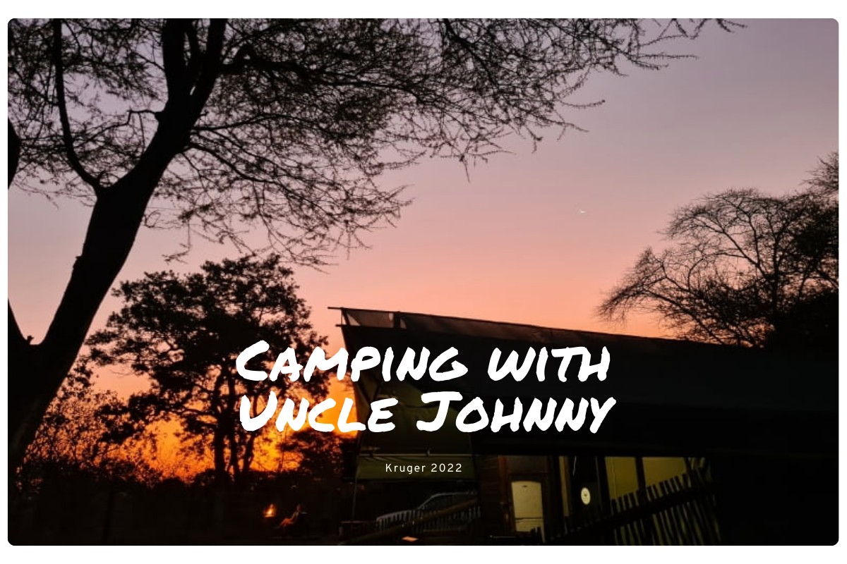 Camping with Uncle Johnny