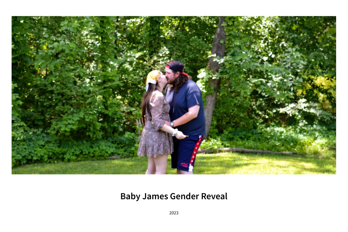 Baby James Gender Reveal