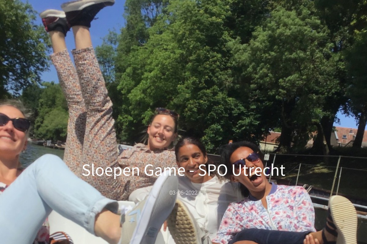 Sloepen Game - SPO Utrecht