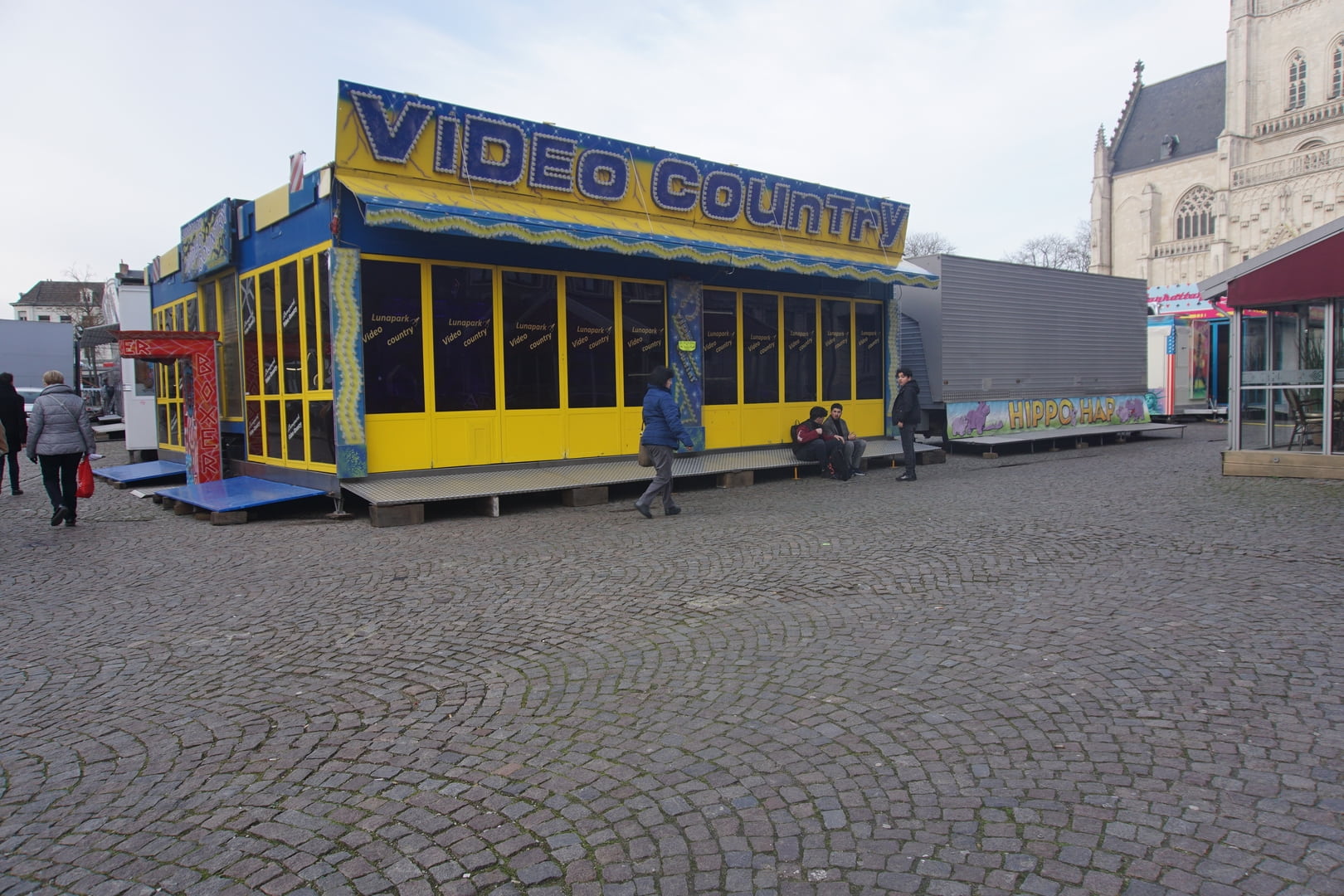 20-02-2020 KERMIS OPBOUW TIENEN ALAIN ANDRIES