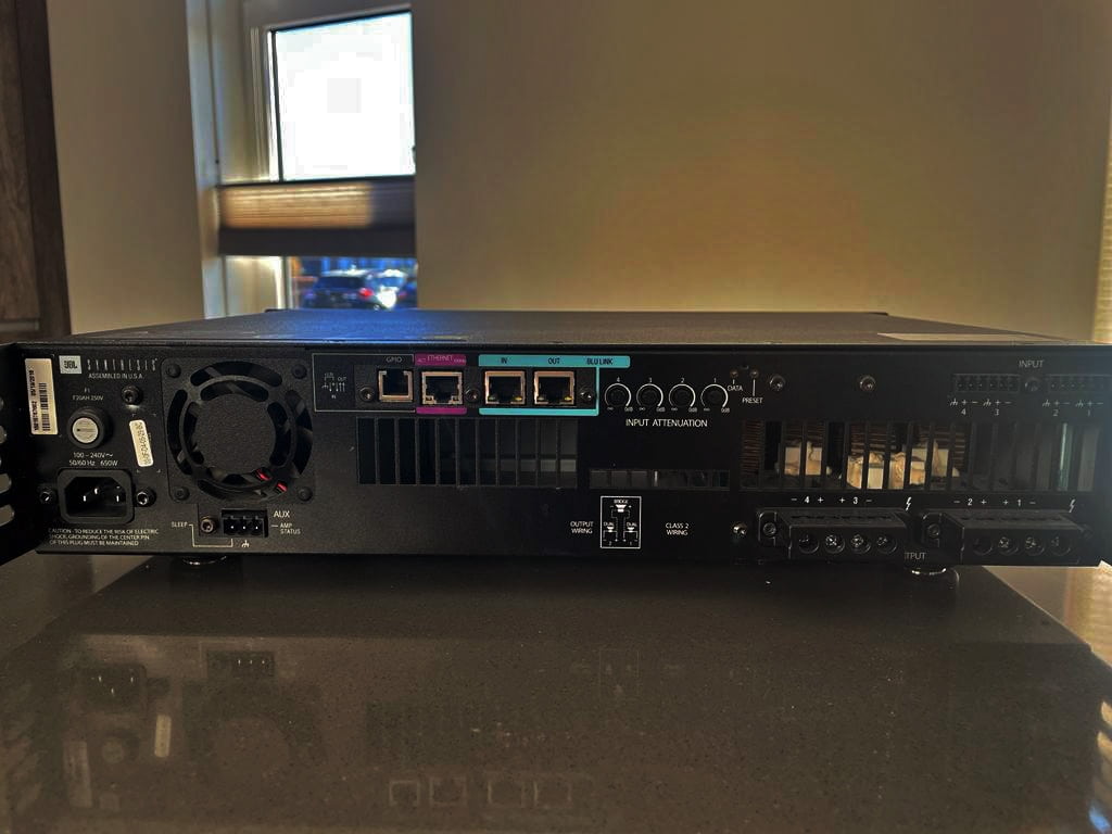 JBL Synthesis SDEC 4500X/4500P plus SDA-4600 4-channel amp