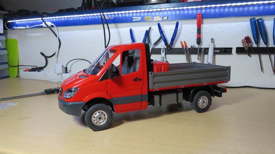 Mercedes Sprinters van Bruder RC ombouw Rolf | Pagina 6 | ModelbouwForum.nl