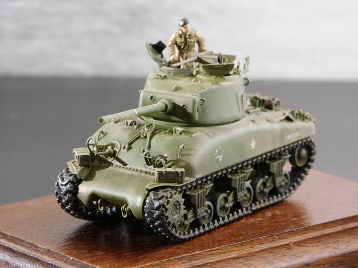 Polish Sherman IIa (M4A1 76mm) 'Flying Cow' 1:72 - Ready for Inspection ...